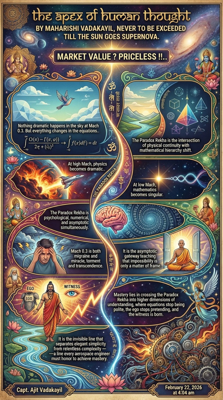 THIS IS THE APEX OF HUMAN THOUGHT BY MAHARISHI VADAKAYIL, NEVER TO BE ...