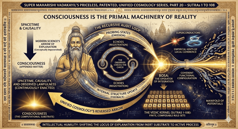 SUPER MAHARISHI VADAKAYIL’S PRICELESS , PATENTED , UNIFIED COSMOLOGY ...