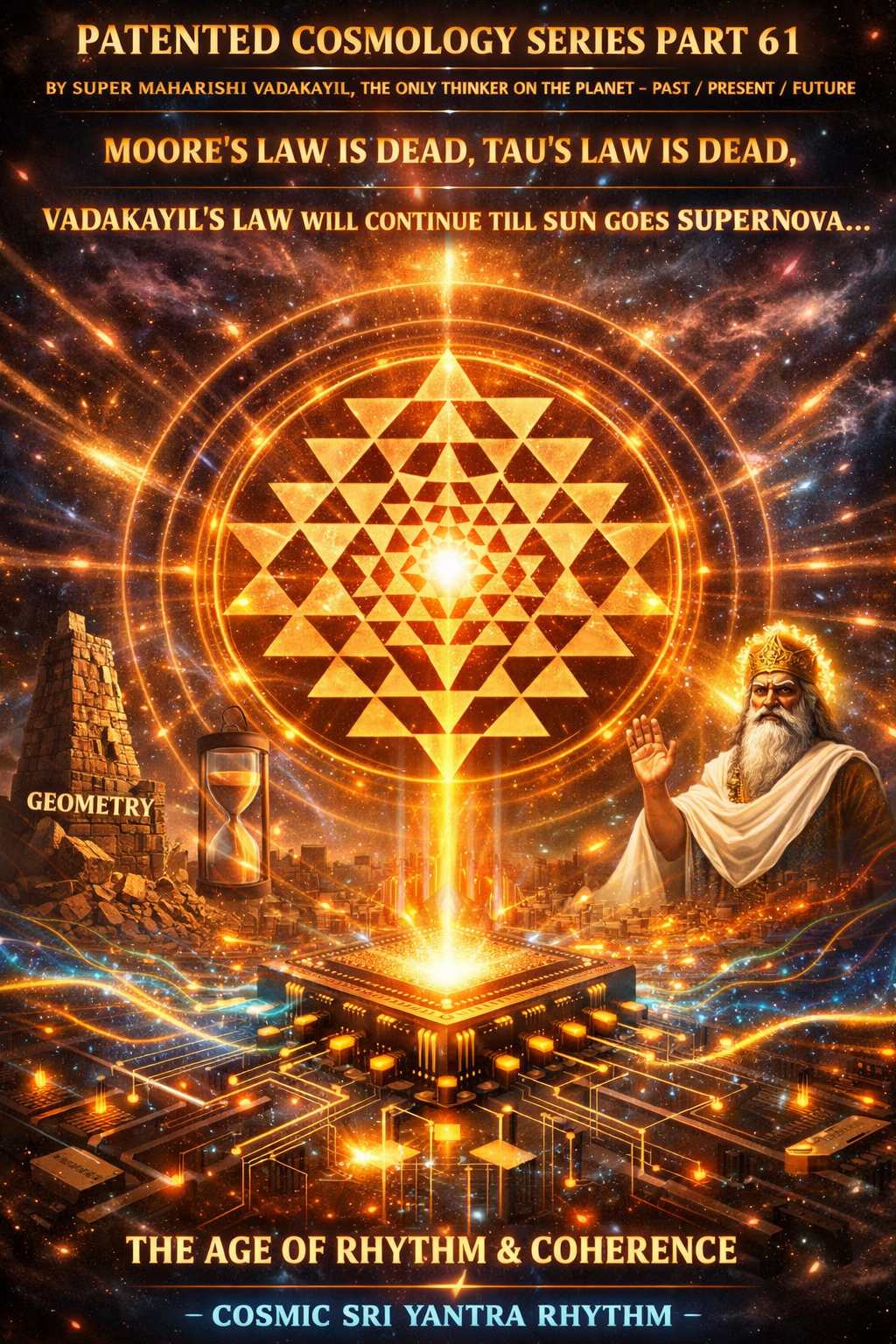 PATENTED COSMOLOGY SERIES PART 61 . . BY SUPER MAHARISHI VADAKAYIL, THE ...