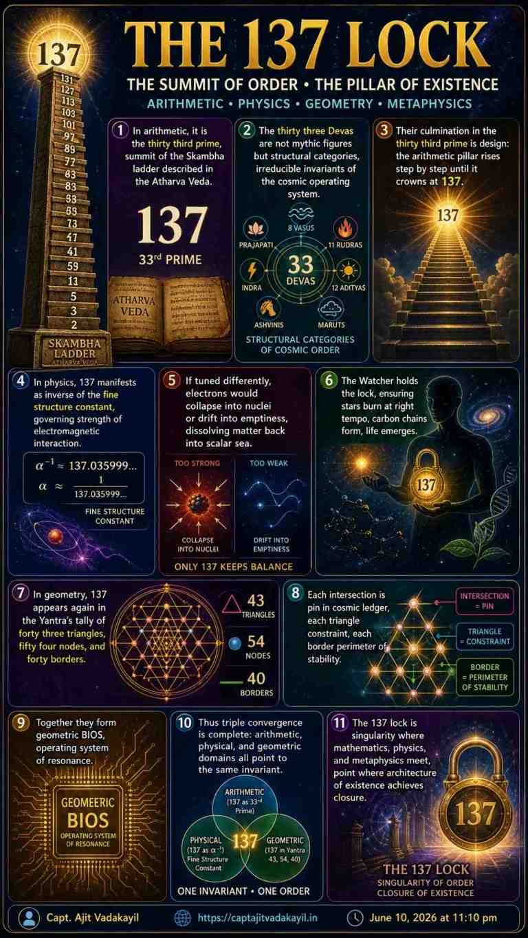 PATENTED COSMOLOGY SERIES PART 54 . .– SUPER MAHARISHI VADAKAYIL, THE ...
