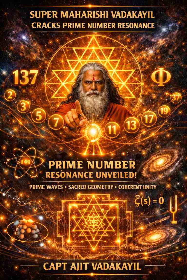 PATENTED PANINI SERIES , PART 19, SUBJECT: SUPER MAHARISHI VADAKAYIL ...
